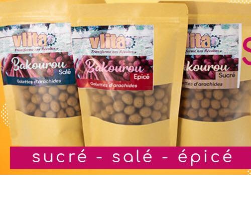 Bakourous croquettes d'arachides par Vlita - Made In Cameroon Online